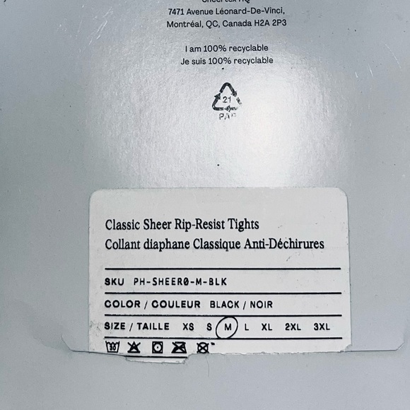 sheertex | Pants & Jumpsuits | Sheertex Classic Sheer Ripresist Tights ...